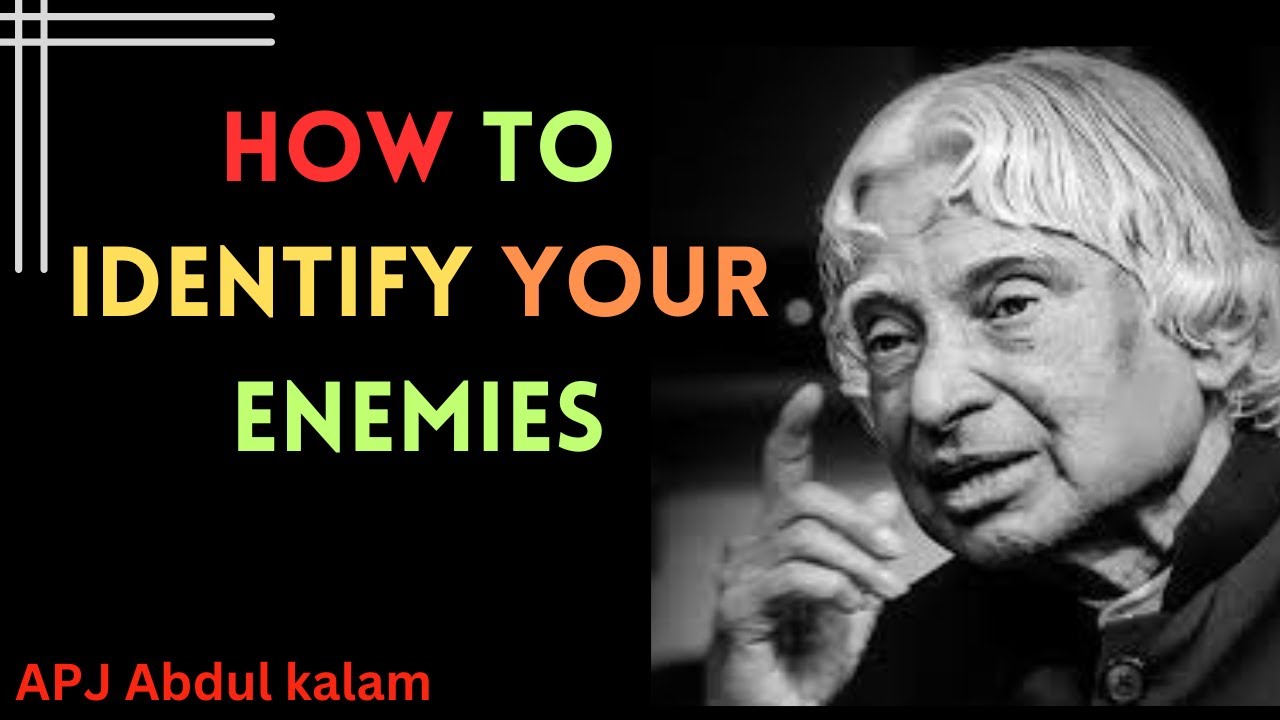 How to Identify Your Enemies - YouTube