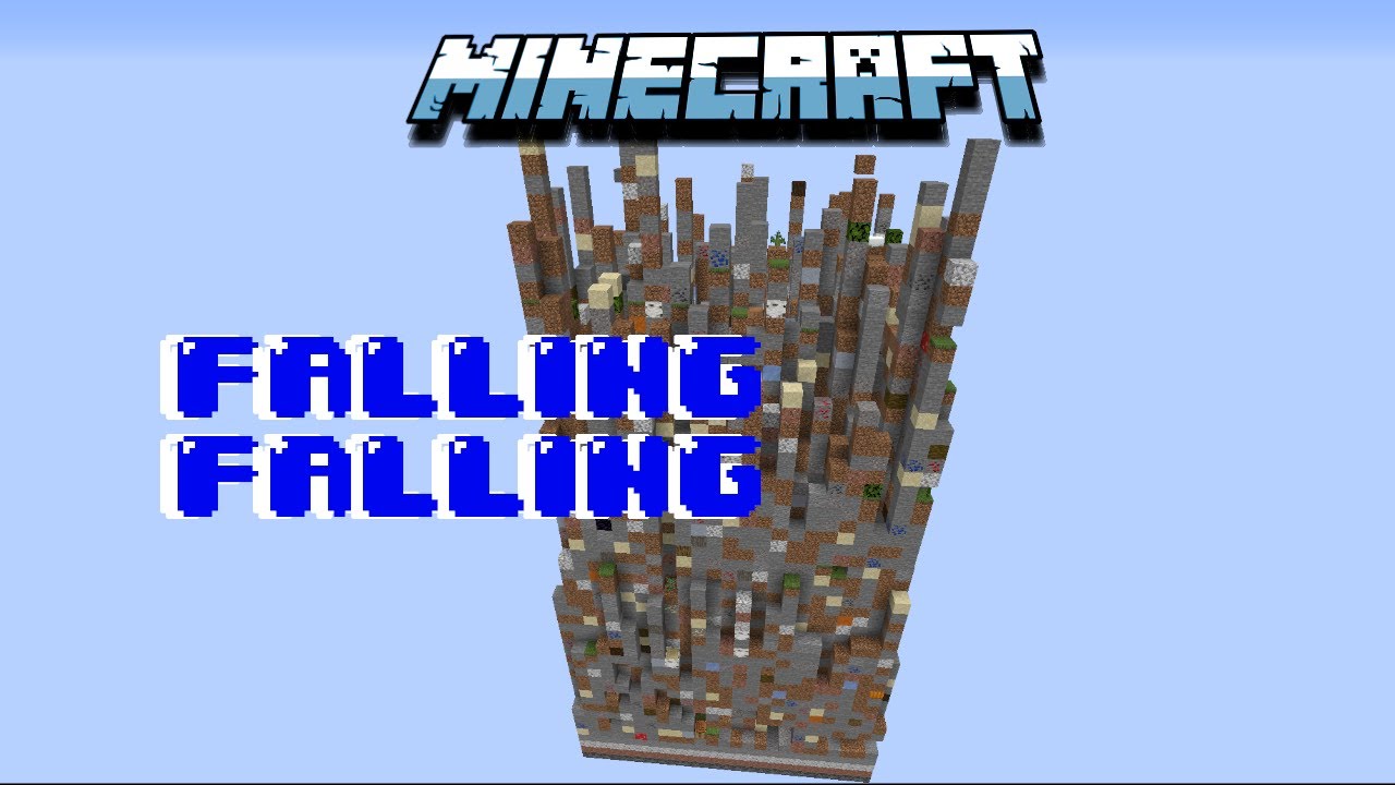 Minecraft Falling falling|#1| vad är det här för nå??? - YouTube