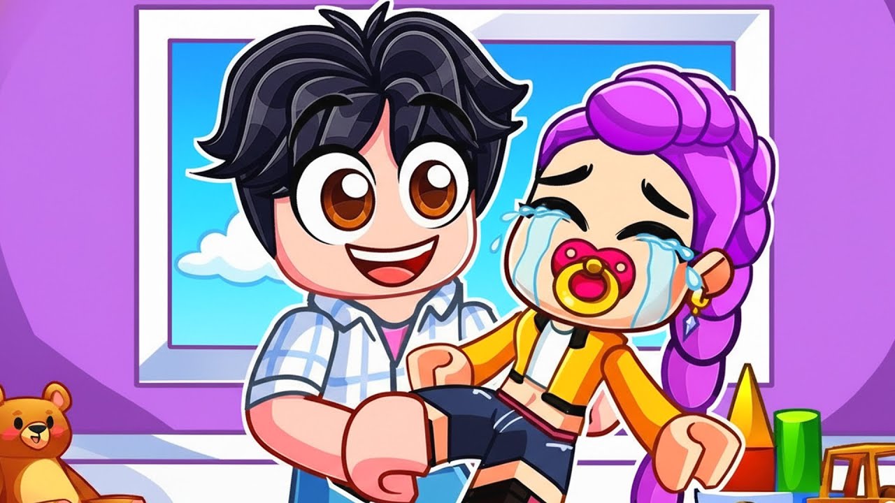 Jinu Becomes a Dad to 3 Babies in Roblox?! KPOP Demon Hunters - YouTube