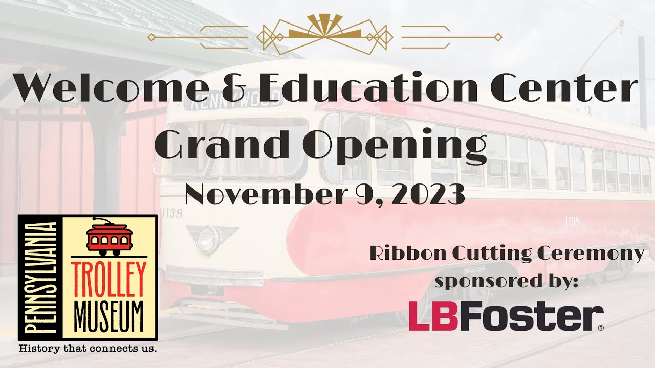 Welcome & Education Center Grand Opening - YouTube