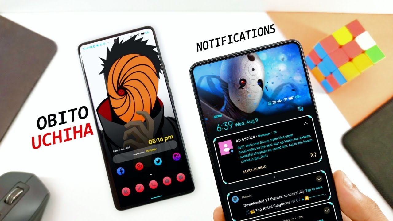 Best Anime Customization For Xiaomi/Redmi/Poco Device's | Obito Uchiha ...