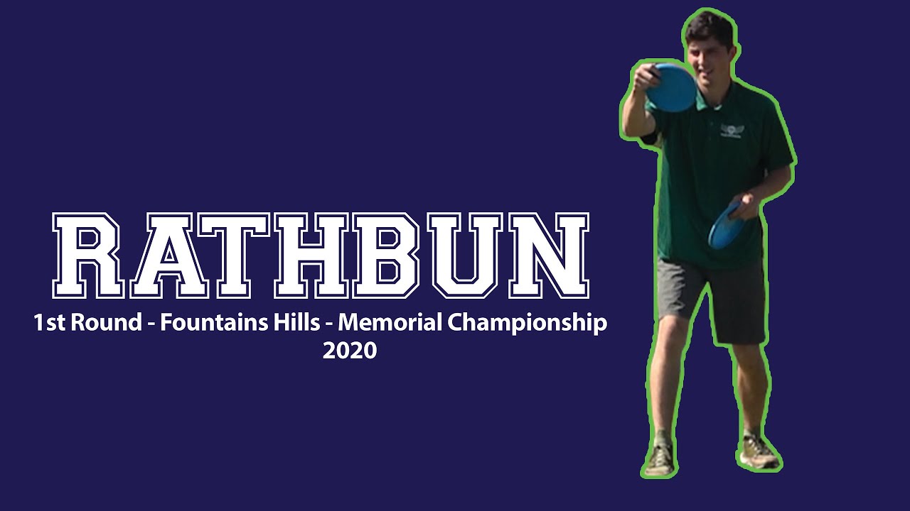 Gavin Rathbun: Round 1 Fountain Hills Coverage 2020 Memorial ...