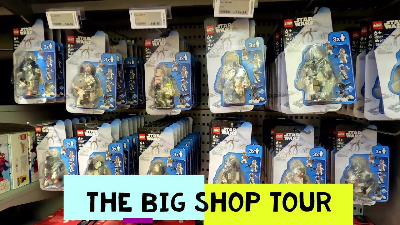 Legoland Lego Shop - The Big Shop Tour - Lego Sets And Gifts - YouTube