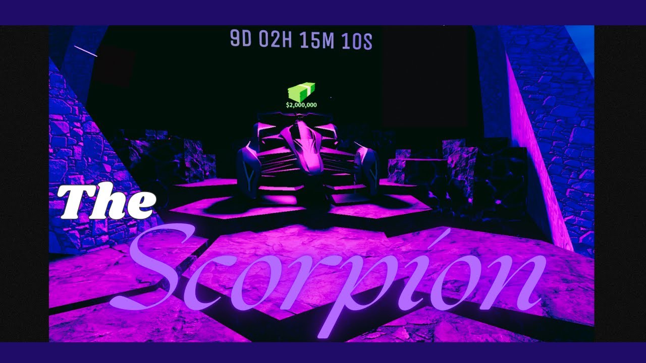 THE SCORPION in Roblox JAILBREAK || Insane BEAST! - YouTube