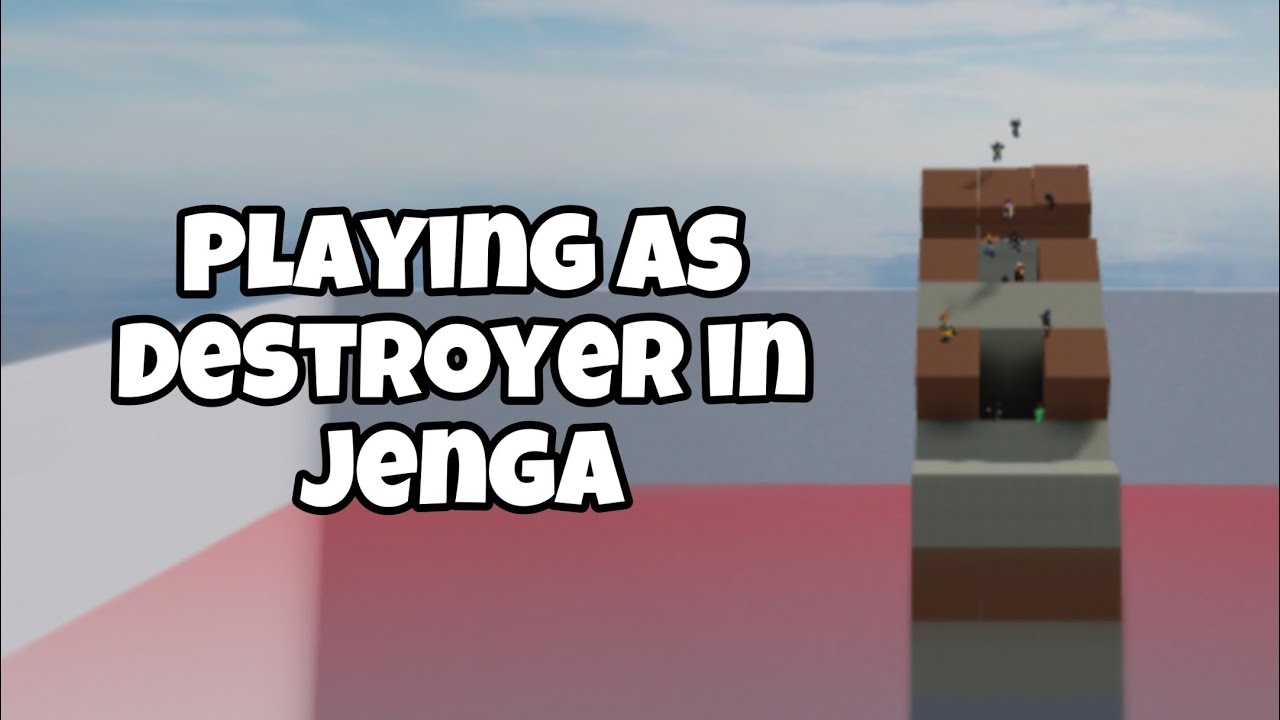 Playing as destroyer in Jenga - YouTube