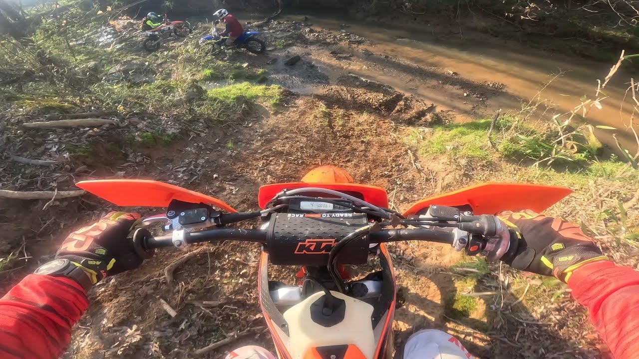 Slippery Ride in Chickamauga - YouTube