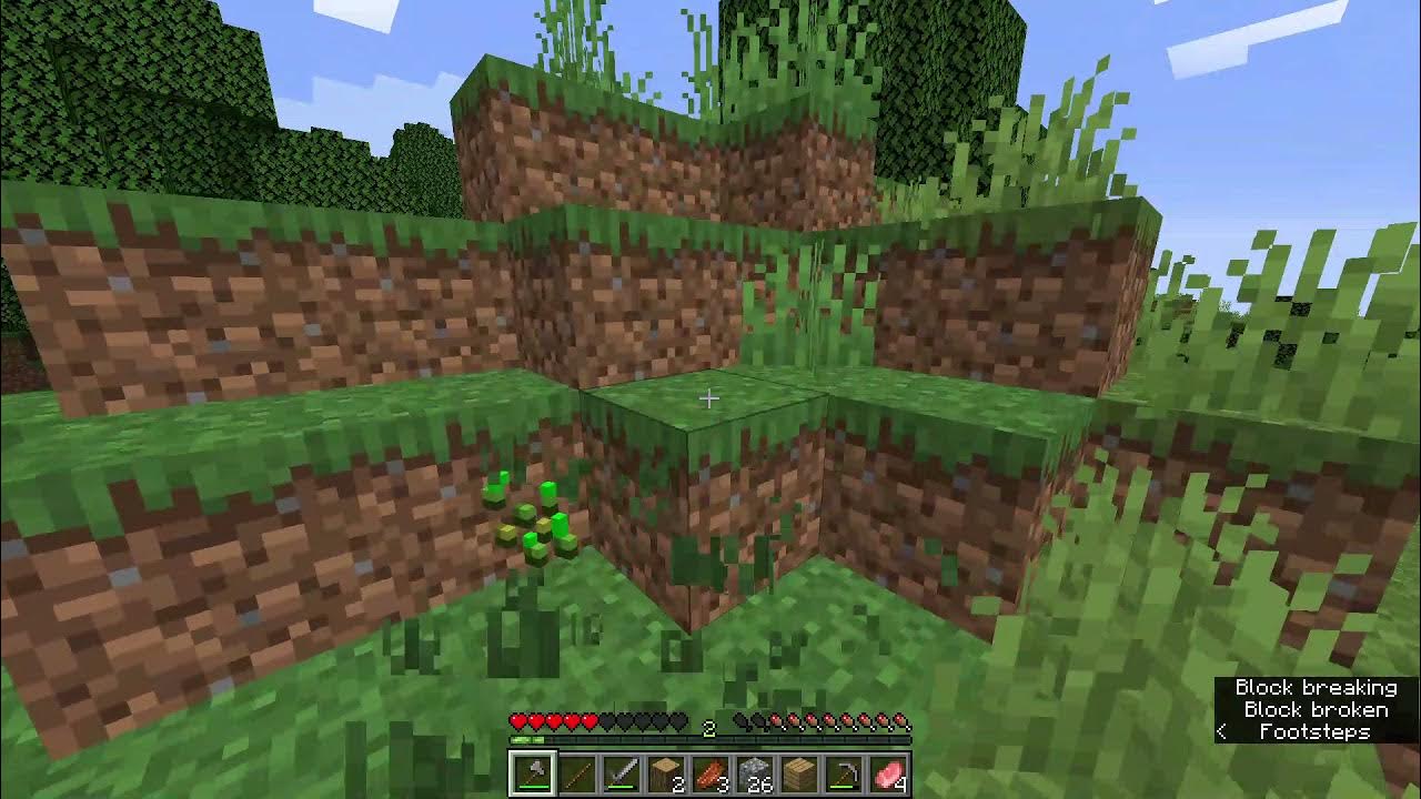 Minecraft java edition gameplay part 1 - YouTube