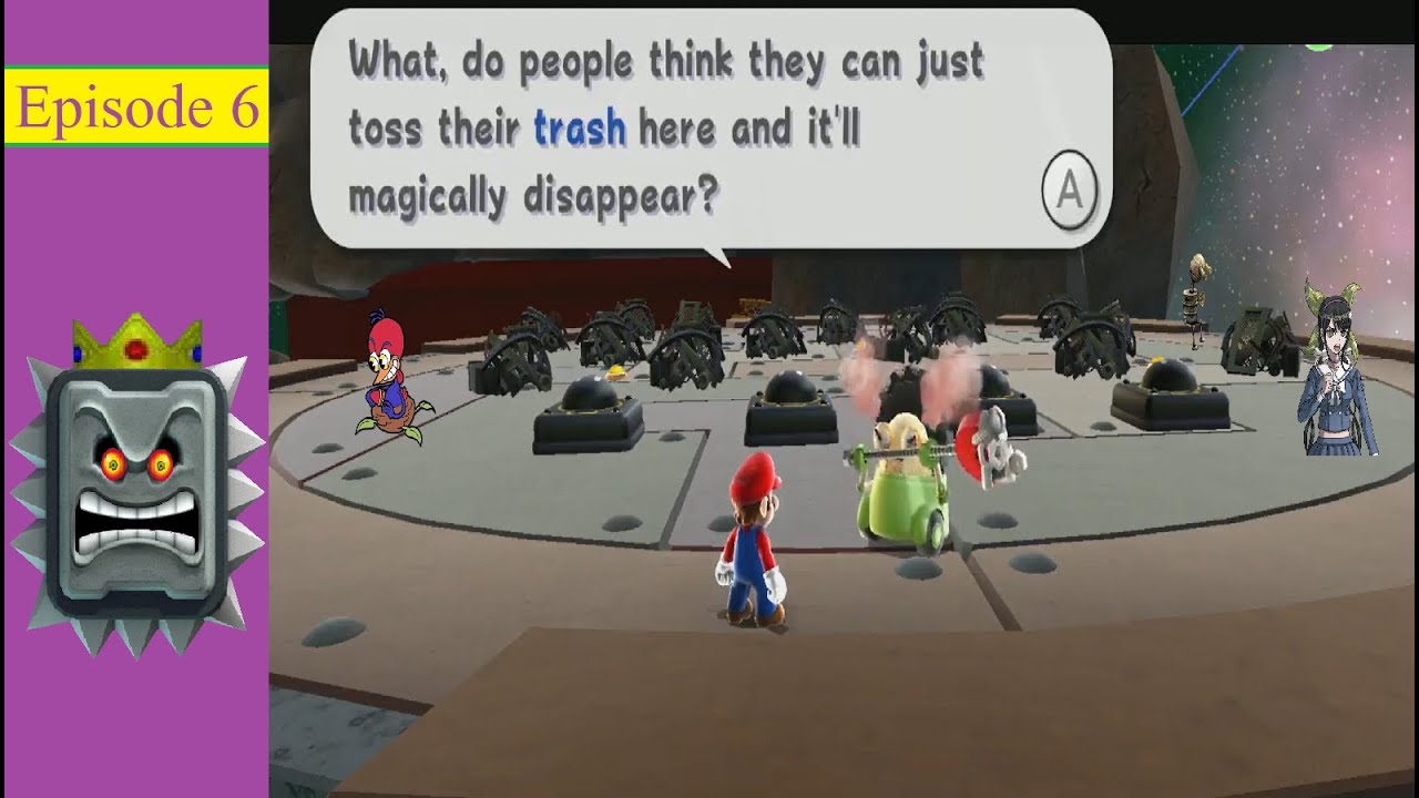 Super Mario Galaxy - Episode 6: Taking out the Trash - YouTube