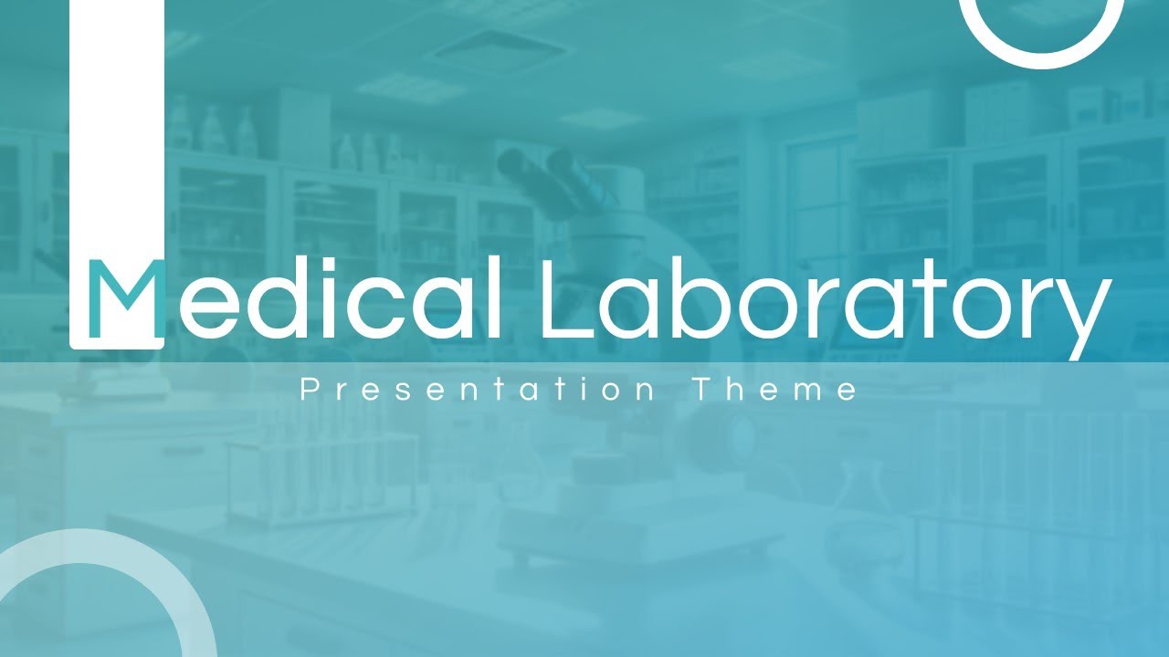 Medical Laboratory Theme Animated PPT Template - YouTube