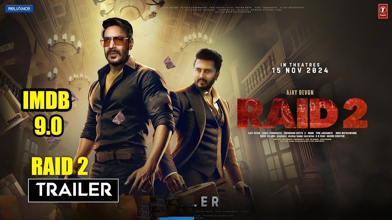 RAID 2 OFFICIAL TRAILER REVIEW | AJAY DEVGAN IS BACK | EXPLAINED IN 2 ...