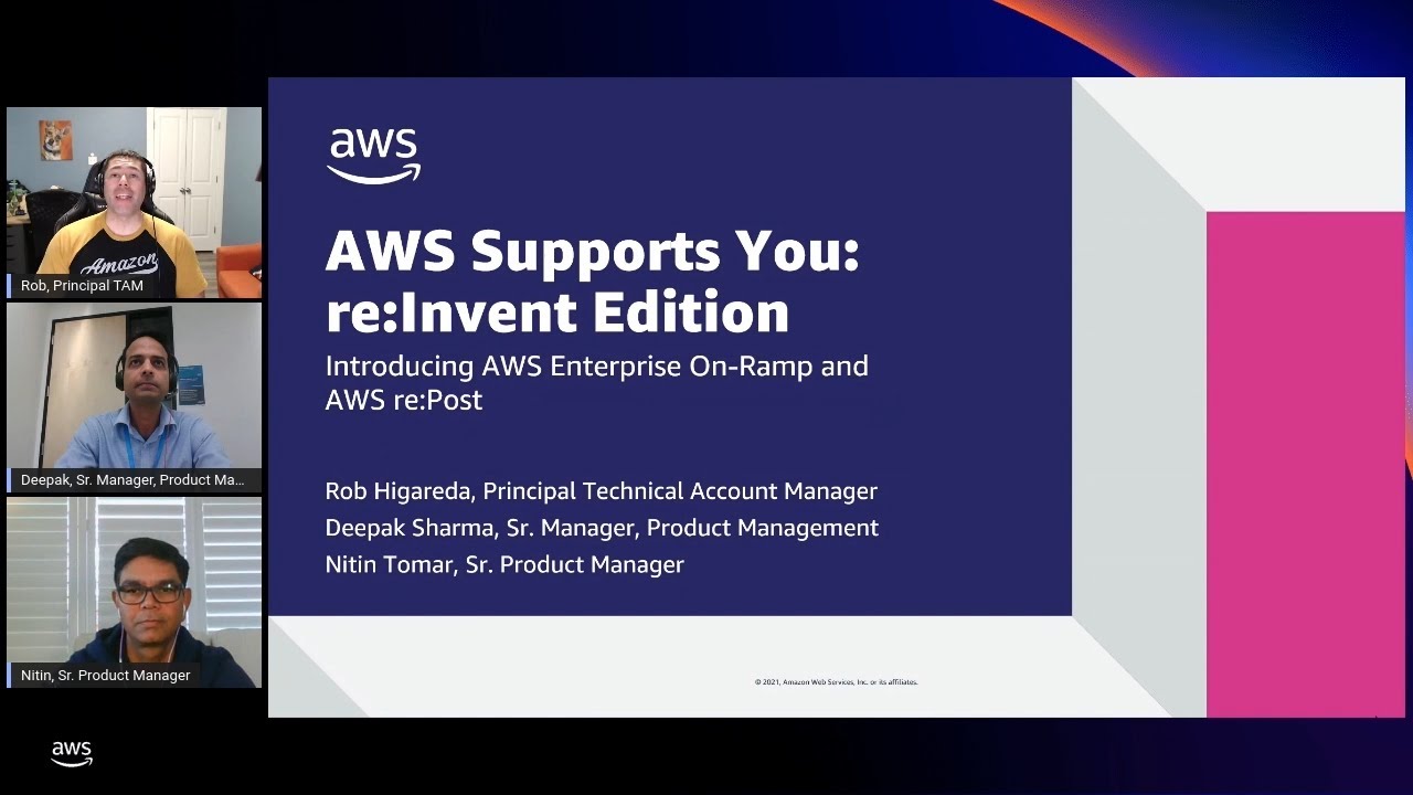 AWS Supports You | re:Invent Edition: Introducing AWS Enterprise On ...