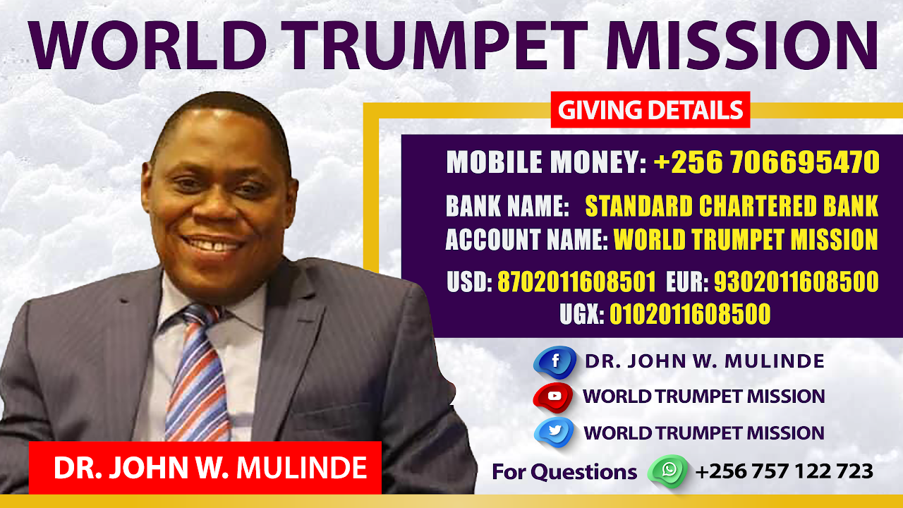 DR.JOHN W. MULINDE WITH PR.GIDEON MULINDE - YouTube