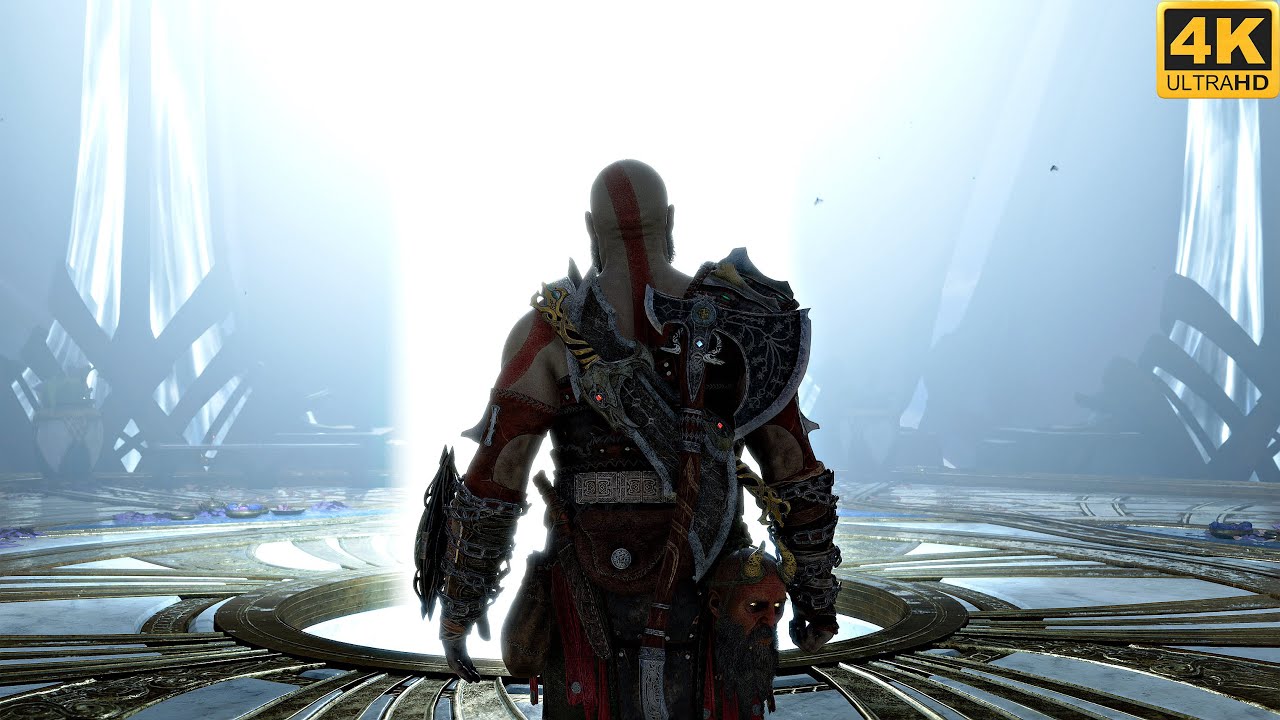 Kratos Almost Goes to The Light of Alfheim Again - God of War Ragnarök ...