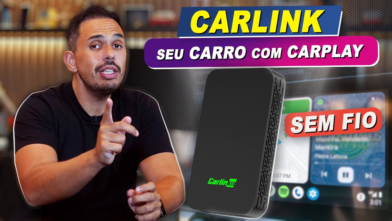 CARLINK - Seu CARRO com CARPLAY #macmasi #carlink - YouTube