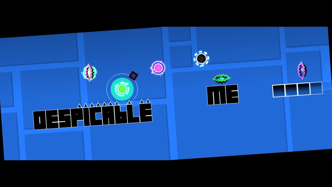 Geometry Dash mini-layout #3 : Despicable Me - YouTube