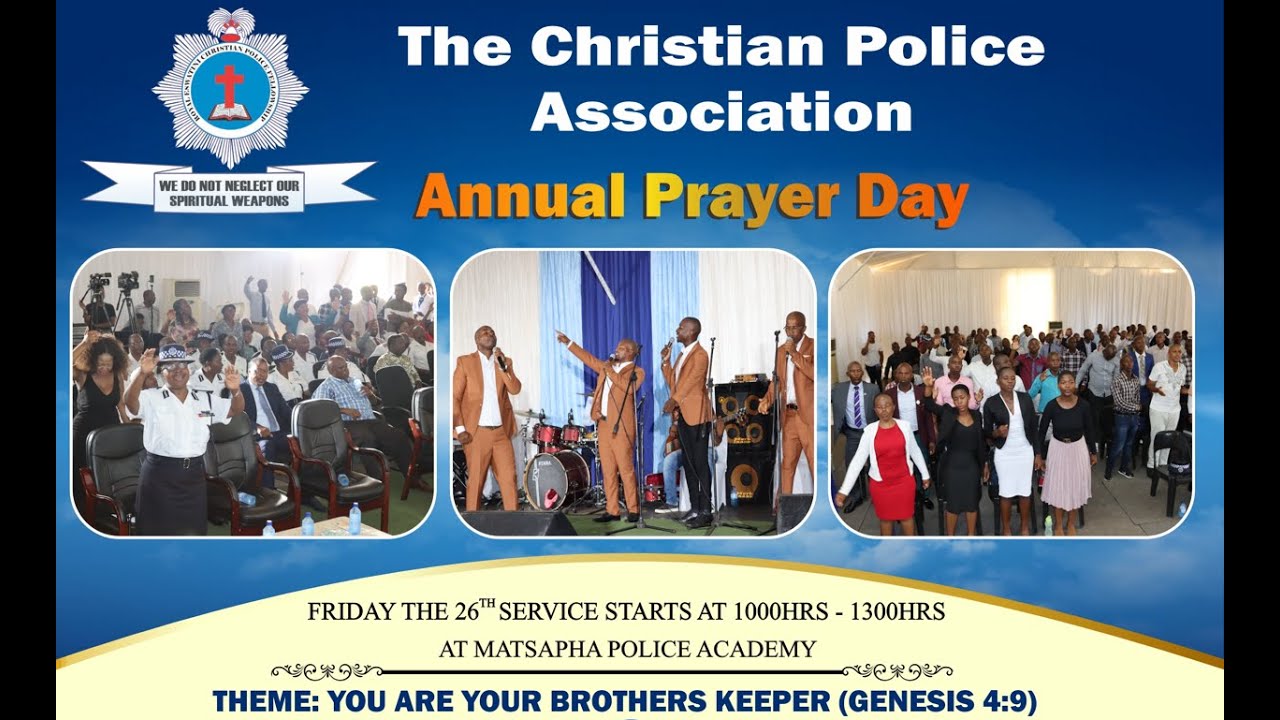 National Police Prayer Day - YouTube