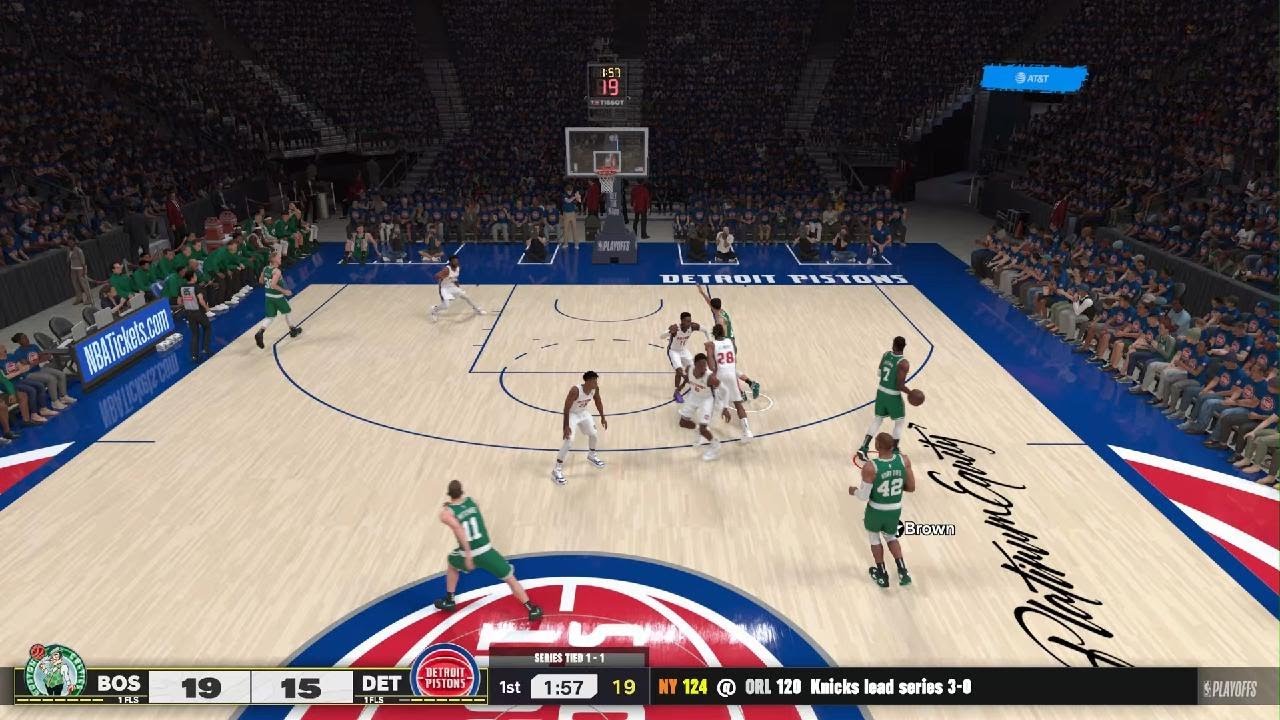 Detroit Pistons defense chant 2 2K25 - YouTube