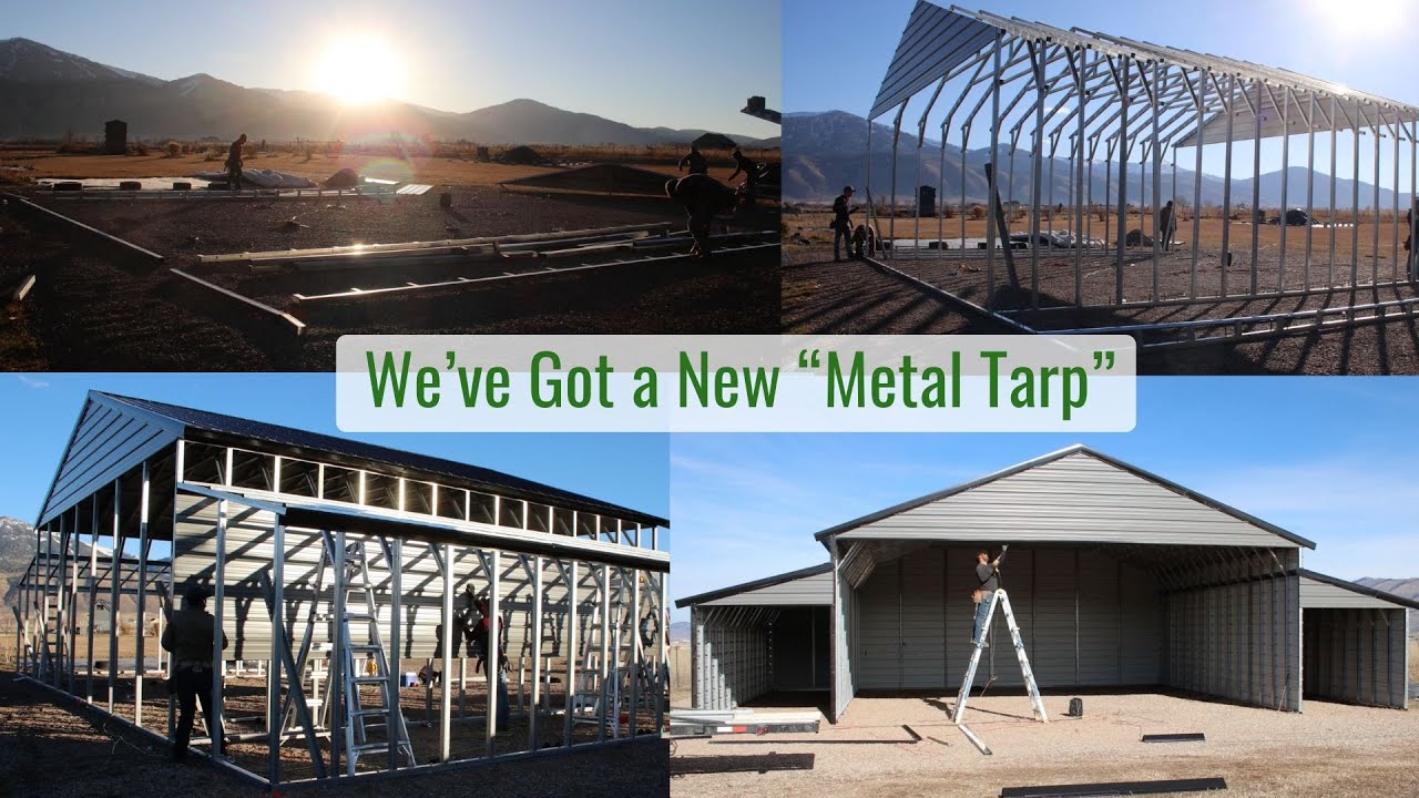 We Got a New "Metal Tarp" Replacing Lots of Smaller Tarps w/ More ...