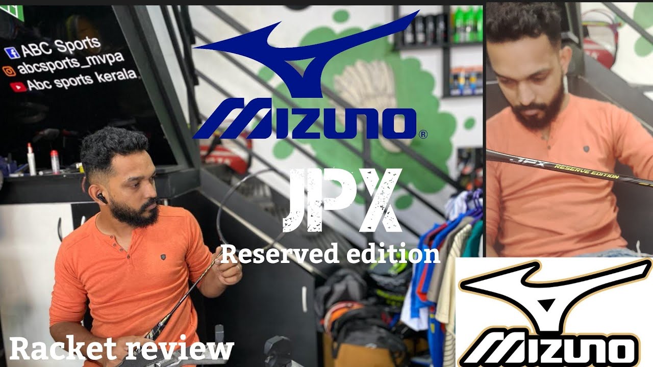 Mizuno JPX Reserved Edition/racket review - YouTube