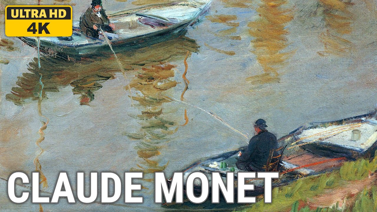 Claude Monet: A collection of 10 oil paintings with title and year ...