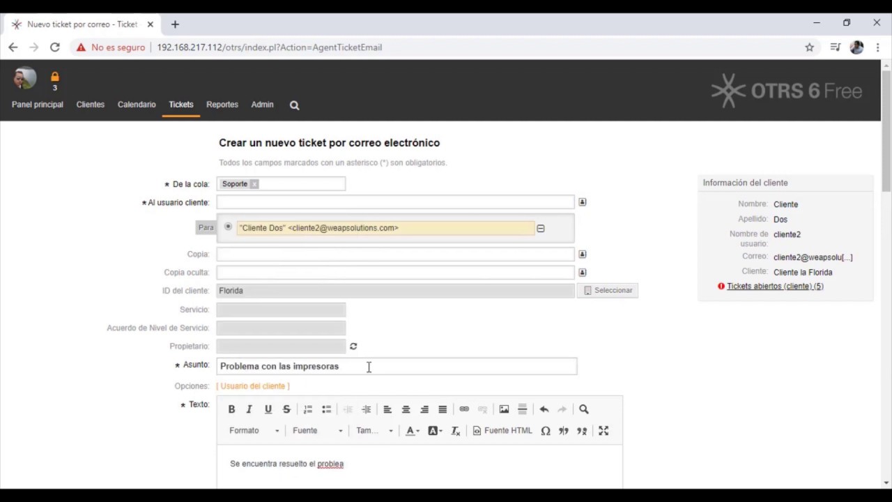 GRATIS - Gratis, OTRS Service Desk Mesa de ayuda | Administración de ...
