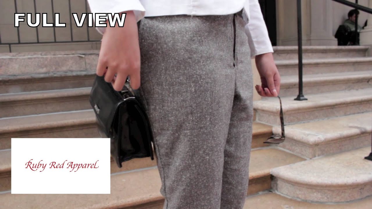Ruby Red Apparel Brown Slacks - YouTube