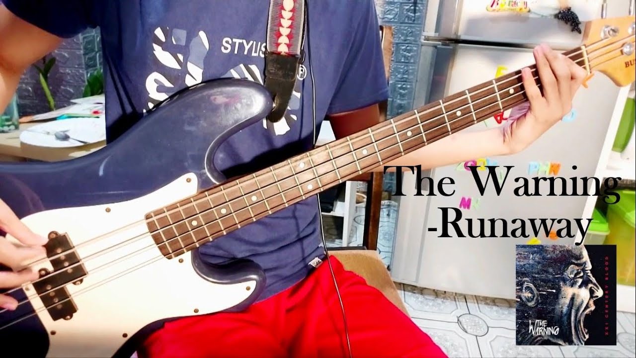 The Warning - Runaway (Bass Cover) - YouTube