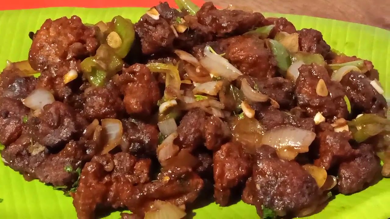 STREET FOOD CHILLI CHICKEN HOW TO MAKE சில்லி சிக்கன் செய்வது எப்படி ...