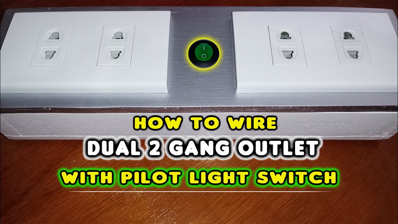 🔴 Paano Mag Wiring Ng Dual 2 Gang Outlet 220 Volts ⦿ How To Wire Dual ...