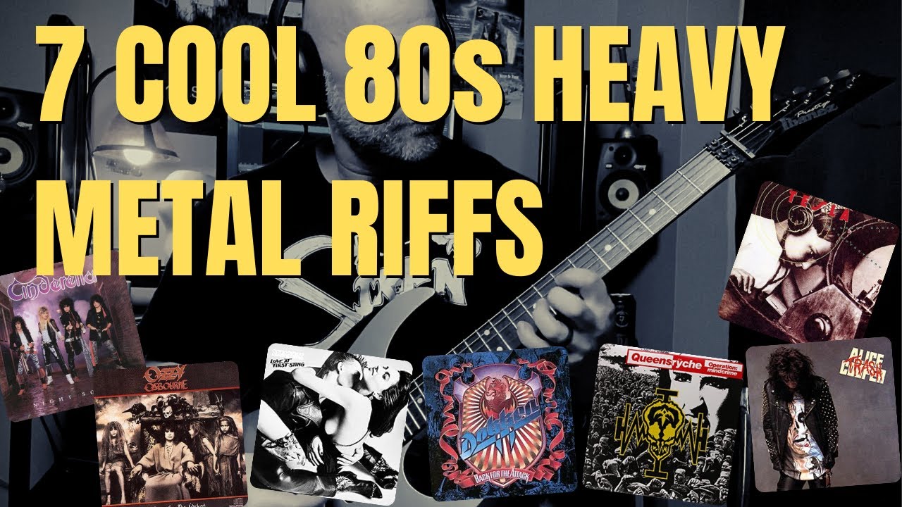 7 of My Favorite 80s Heavy Metal Riffs - YouTube