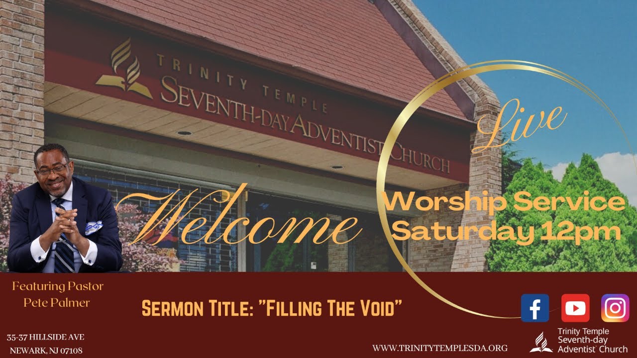 Trinity Temple Seventh-day Adventist Church Live Noon Worship Service ...