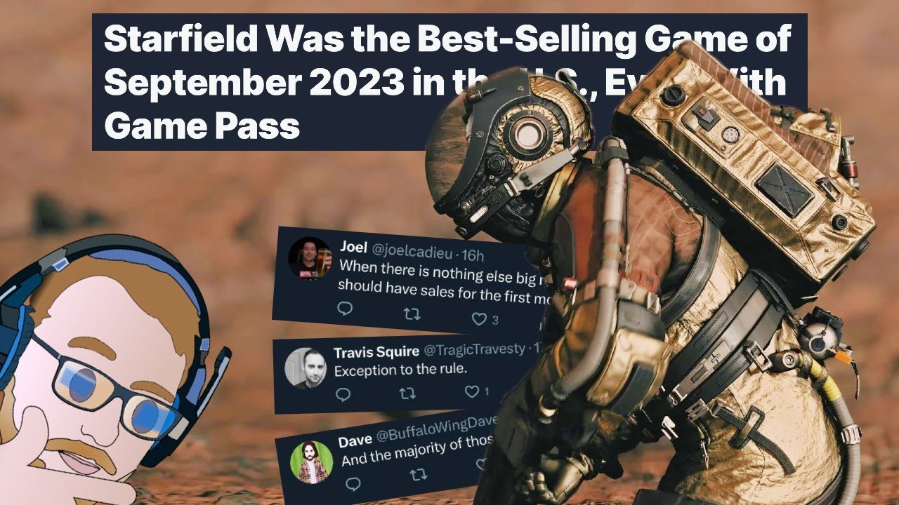 PS5 Fanboys in Complete Denial Over Starfield Sales Numbers - YouTube