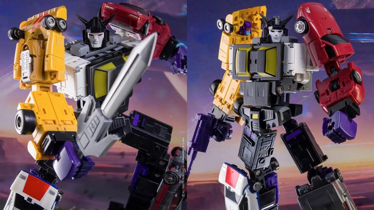 New Transformers Menasor Stunticons figures combiners By Rising Force ...