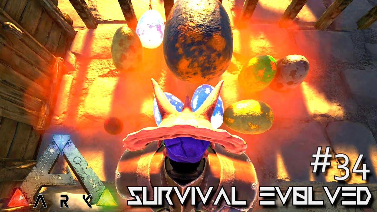 ARK: Survival Evolved - CRAZY EGGS !!! - SEASON 3 [S3 E34] (Gameplay ...