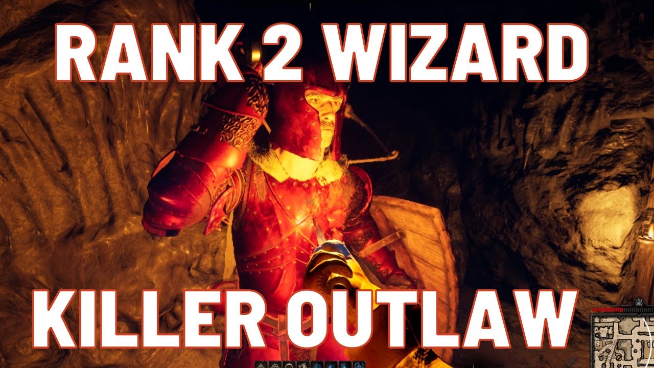 Dark and Darker - Rank 2 Wizard - Solo - Killer Outlaw - YouTube