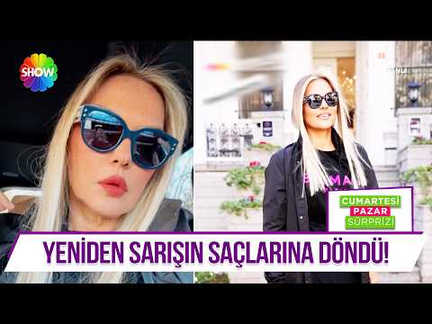 Demet Akalın sarışın oldu!