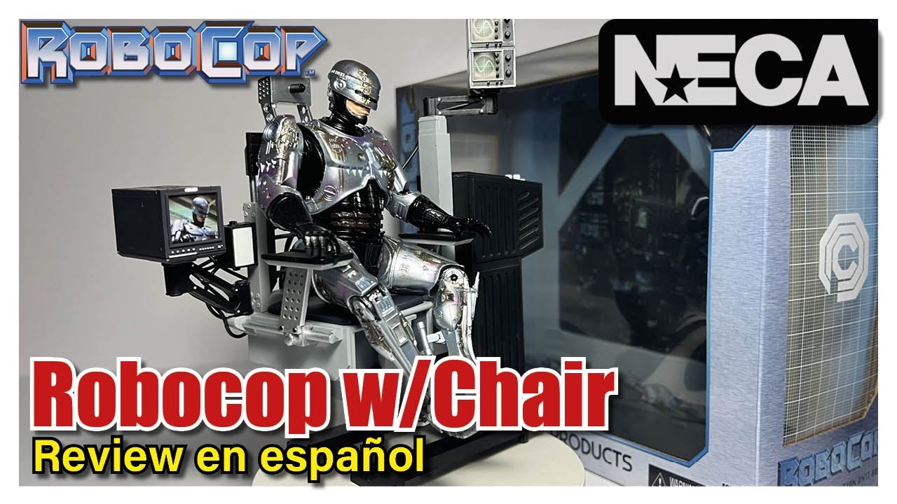 NECA Ultimate Robocop with chair | Review en español - YouTube