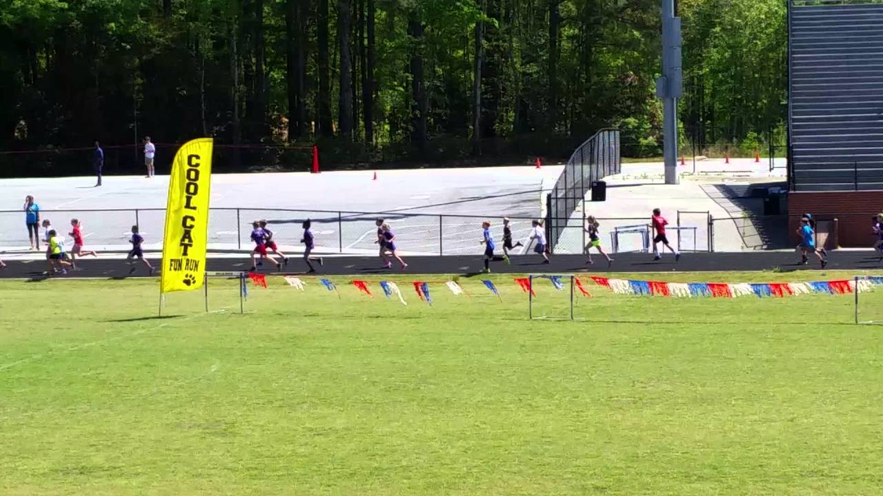 Final Elementary Track Team Race - Start - YouTube