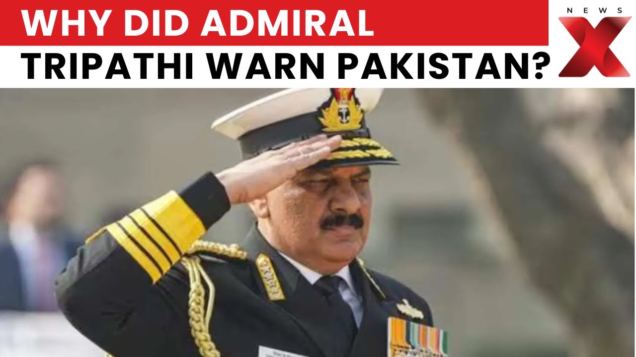 What Warning Did Indian Navy Chief Admiral Dinesh K. Tripathi Send To ...