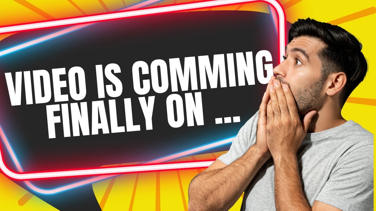 Video finally Coming Countdown begins ........... - YouTube