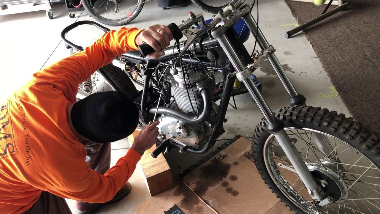 BSA b50 First Start - YouTube