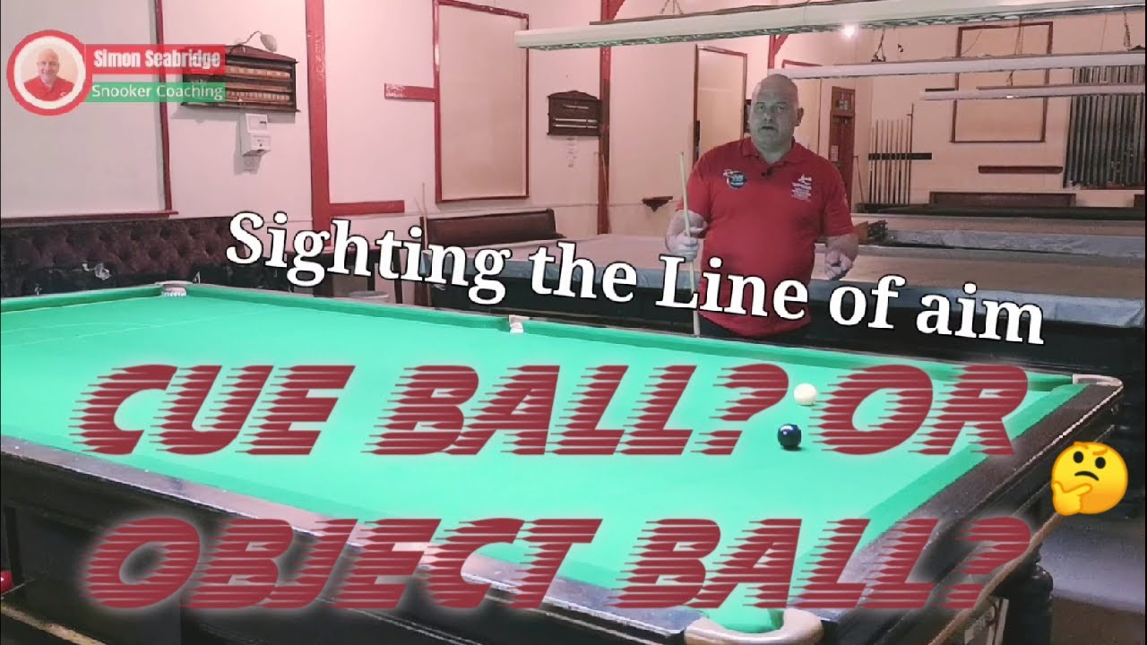 Cue ball or Object ball? Snooker - How to play - YouTube