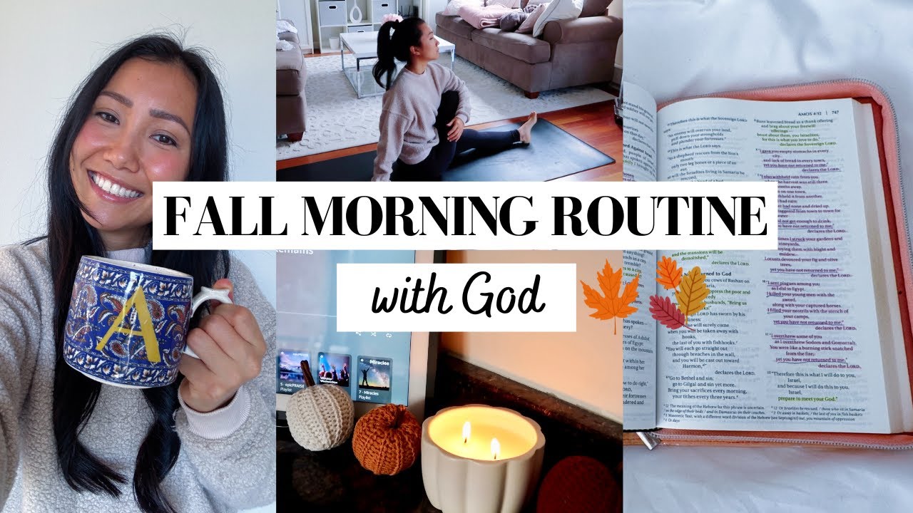 CHRISTIAN GIRL MORNING ROUTINE FALL 2024 | Autumn Morning Routine with ...
