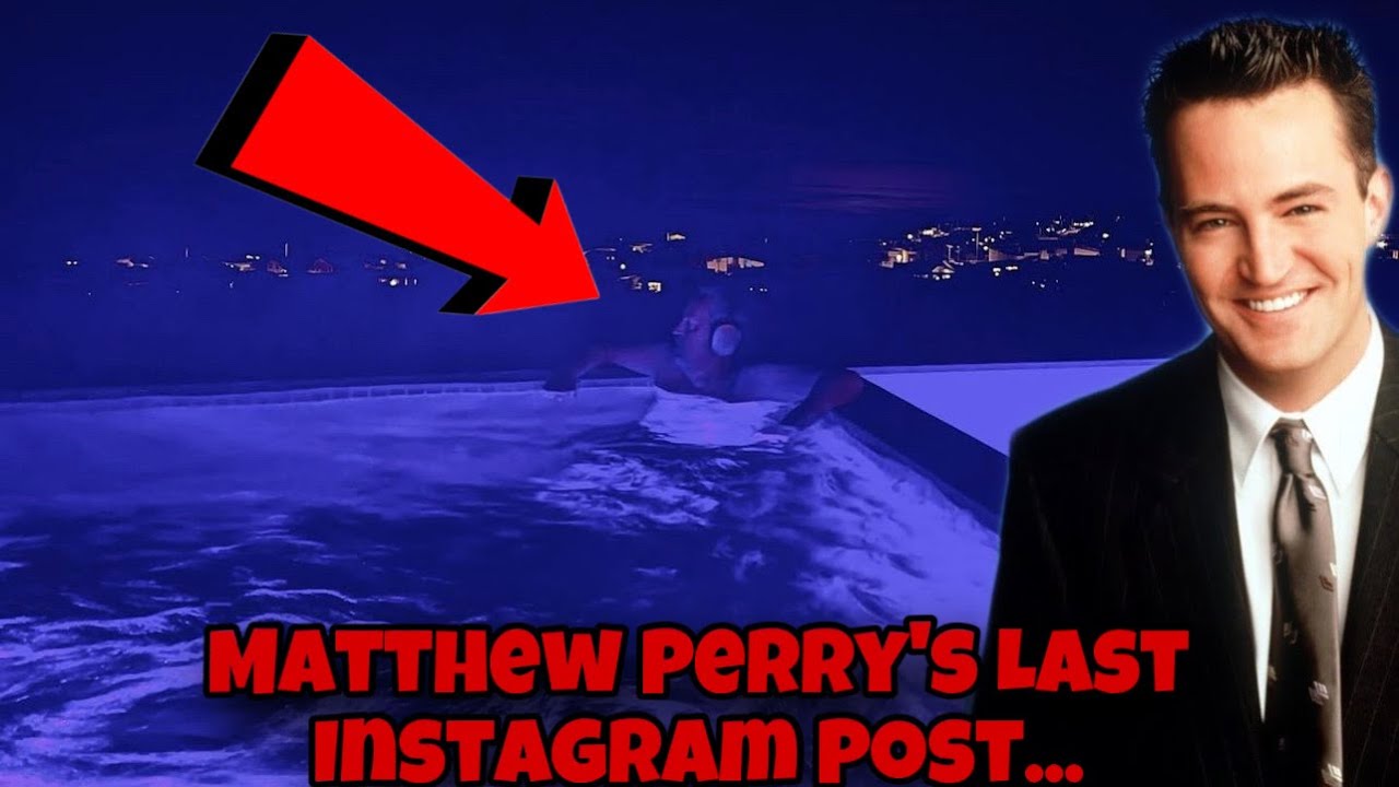 Matthew Perry's Creepy Last Instagram Post !!! - YouTube