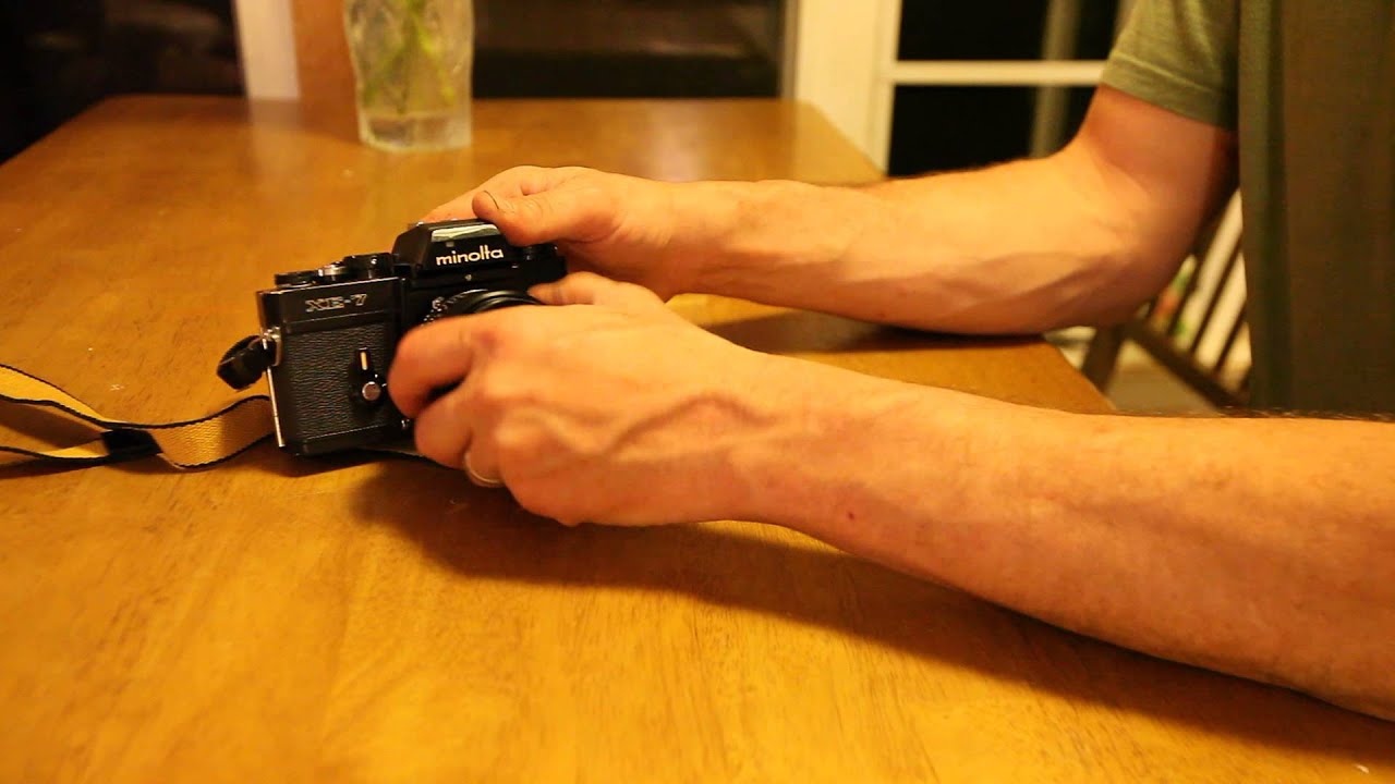 How to do a very basic vintage camera checkup - YouTube