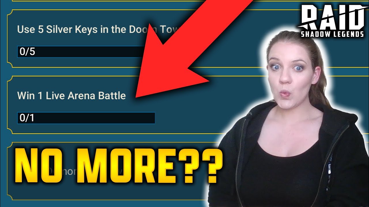 NO MORE LIVE ARENA QUESTS! - UPDATE 10.55 HIGHLIGHTS - Raid: Shadow ...