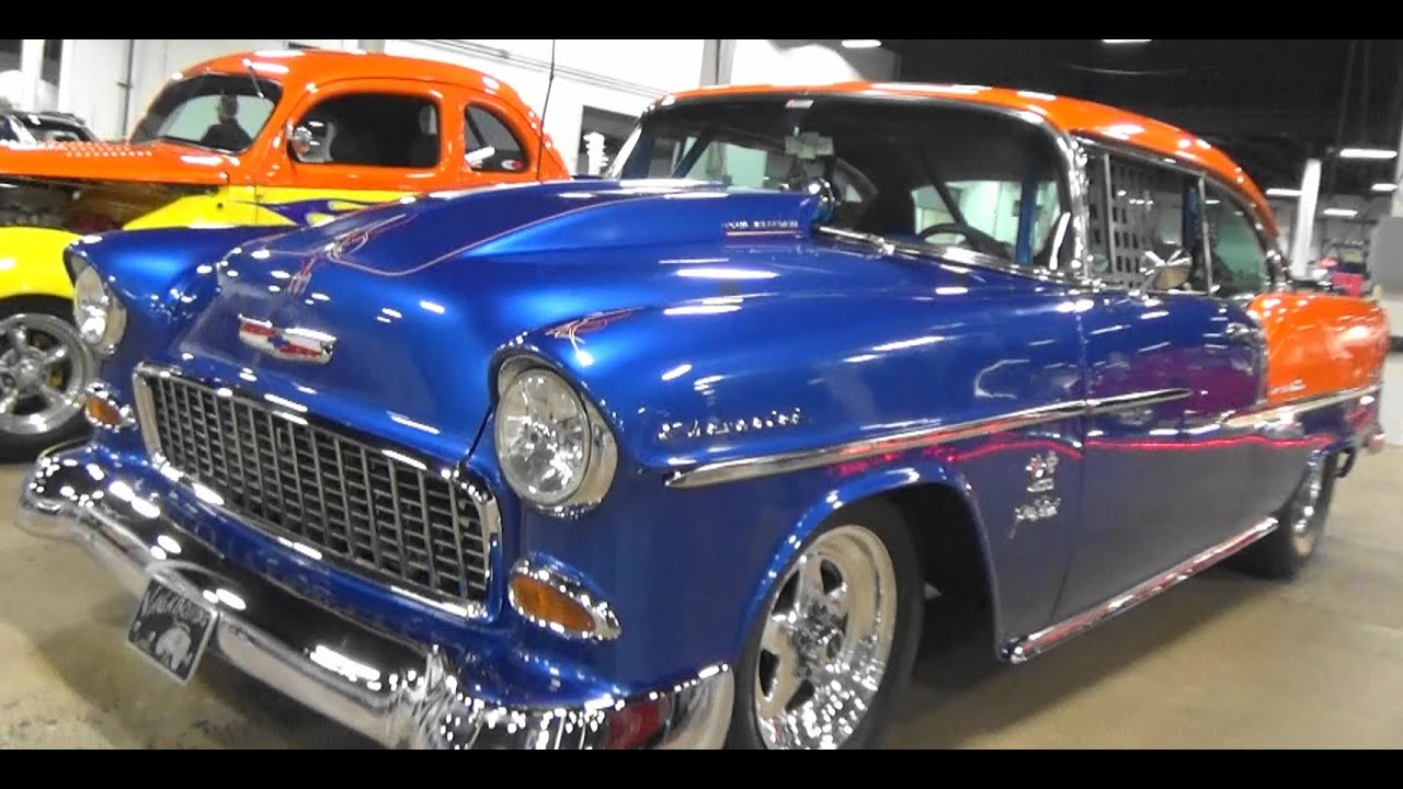 Pro Street 55 Chevy Mid Atlantic Inddor Nationals - YouTube