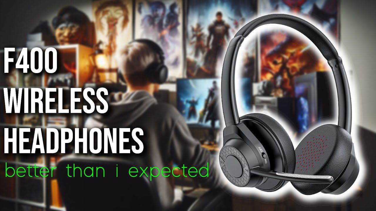 F400 Wireless Headphones, better than i thought. #wireless #audio - YouTube