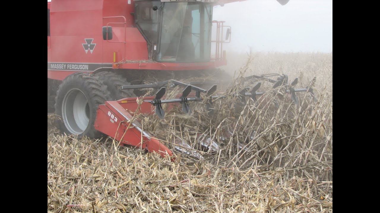 Hawkins Corn Reel a "Down Crop Saver and Fluff Mover" - YouTube